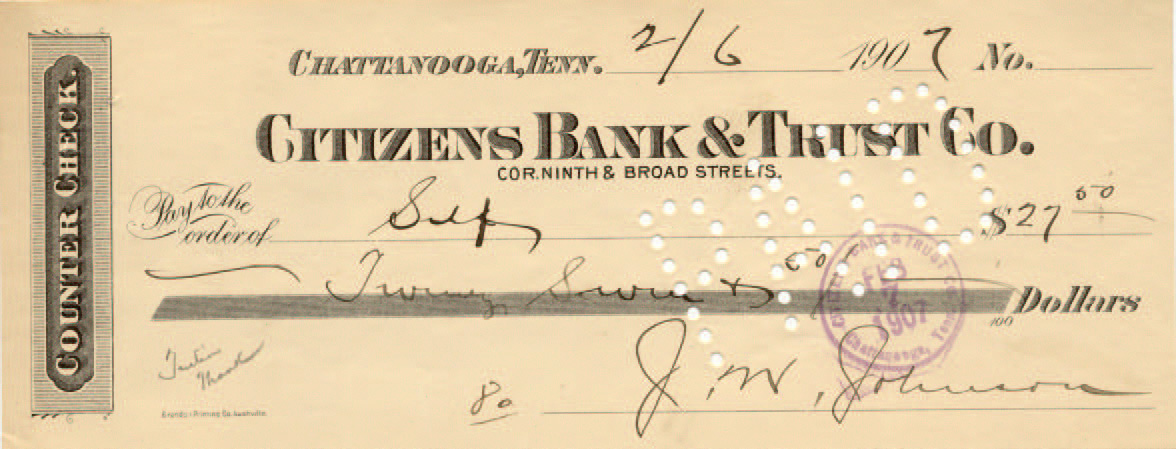 Citizens Bk Checks