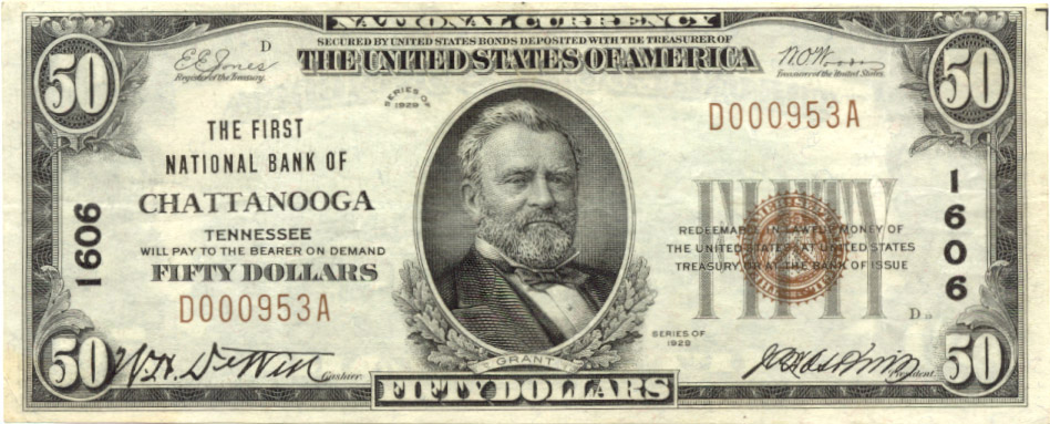 First - National Bank Notes