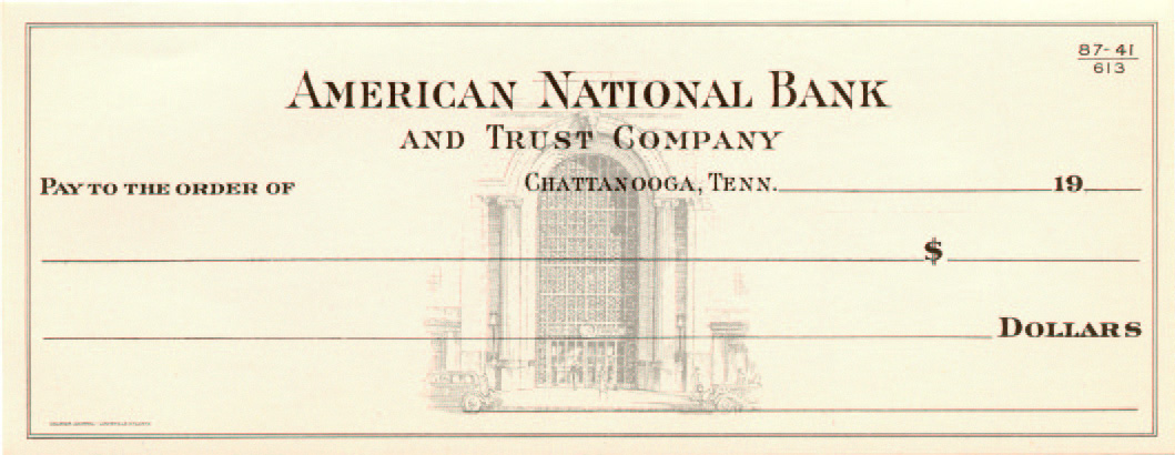 American NB & T Checks